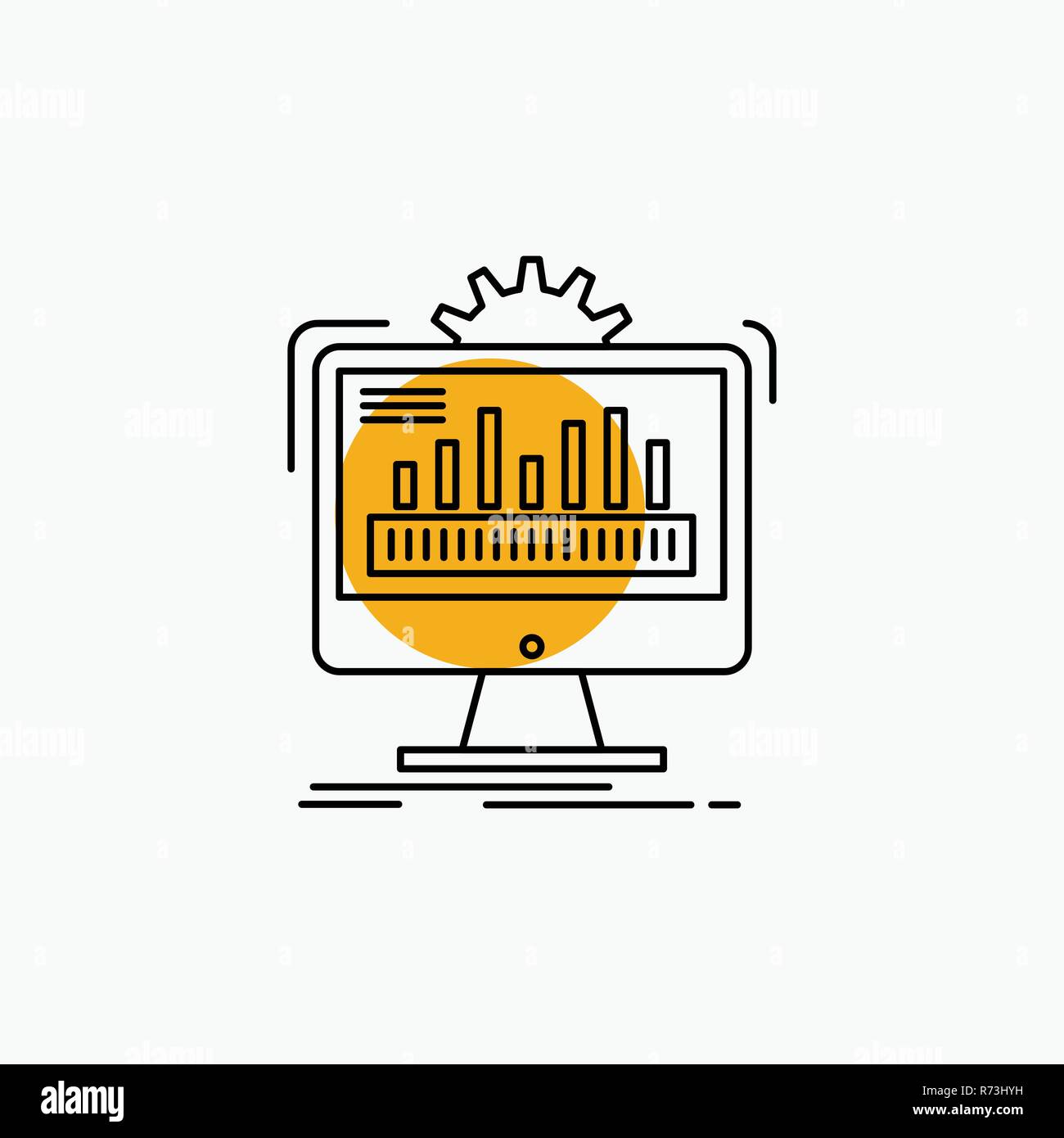 Monitor monitoring Stock Vector Images - Alamy