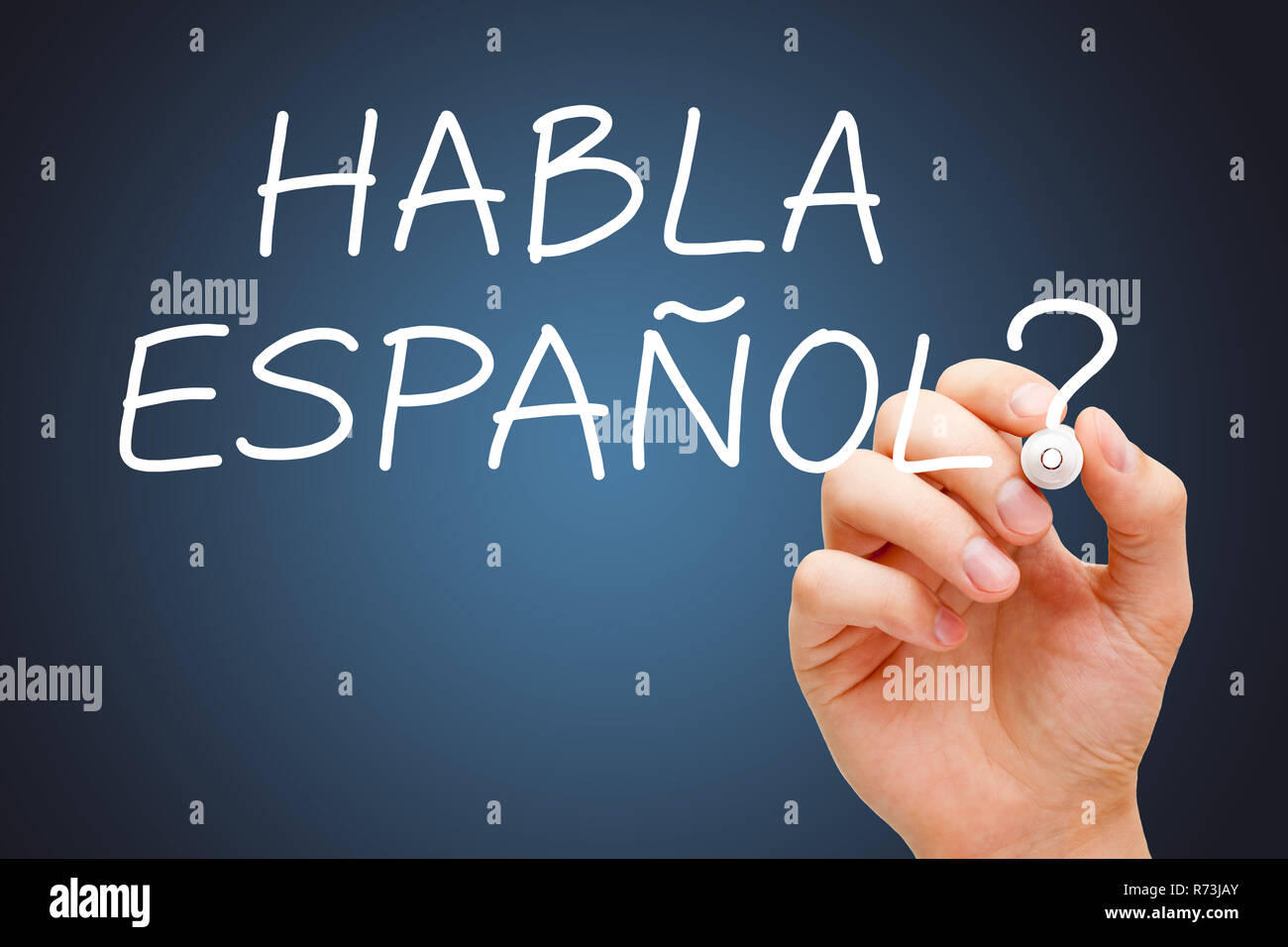 Habla espanol hi-res stock photography and images - Alamy