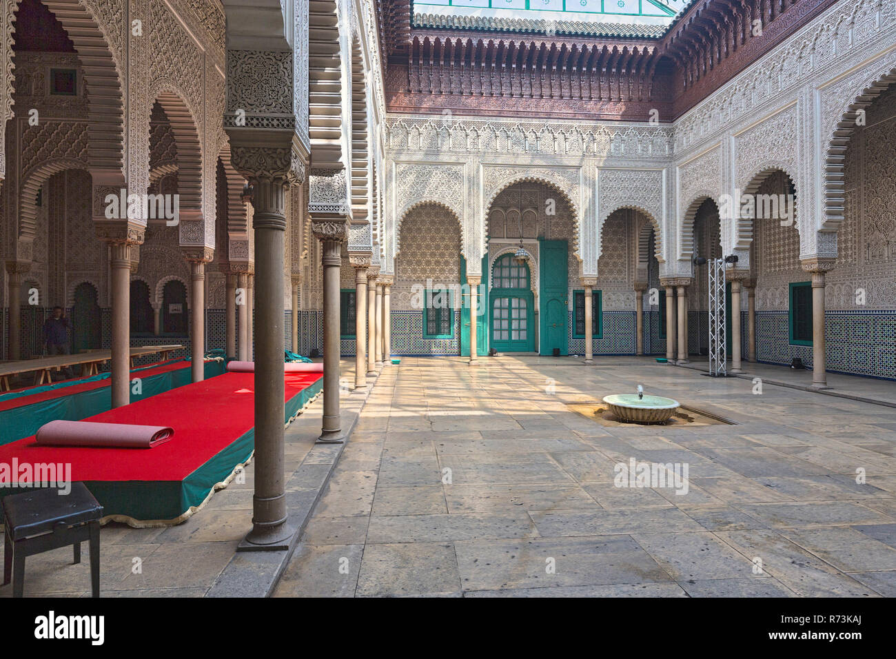 Casablanca Palace of justice Mahakma, Marocco Stock Photo - Alamy