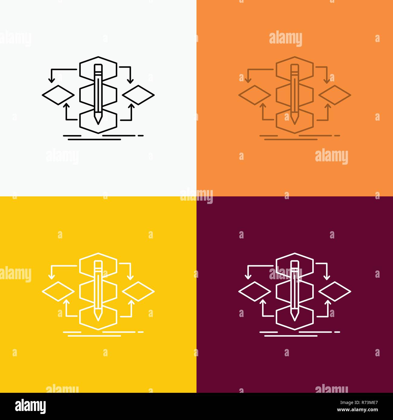 10 step infographics hi-res stock photography and images - Alamy