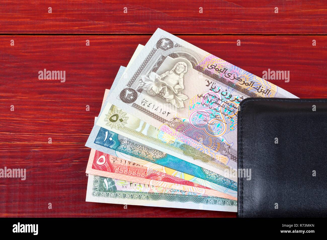 Yemen currency note hi-res stock photography and images - Alamy