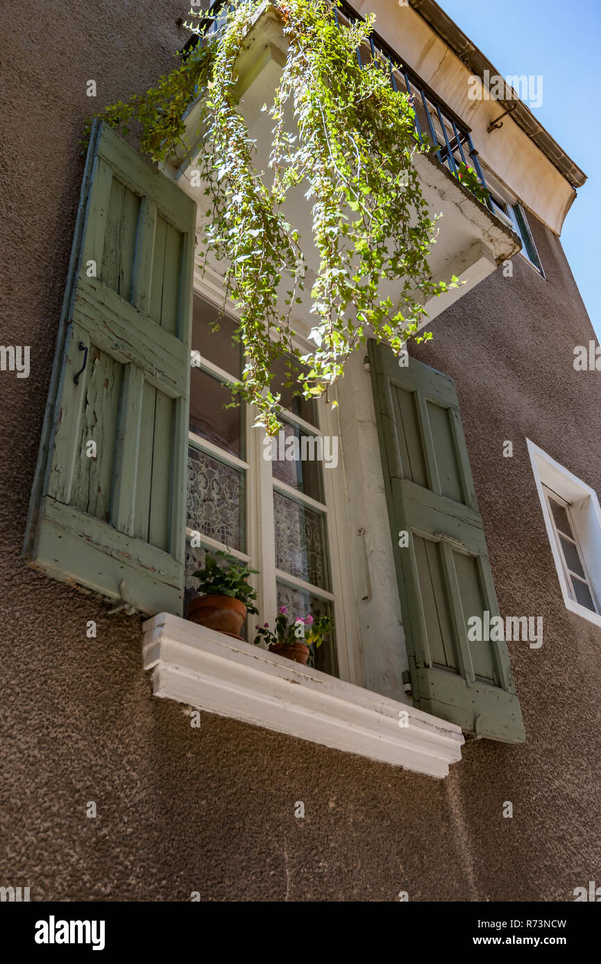 Medieval architecture in southern european style. Characteristic style ...