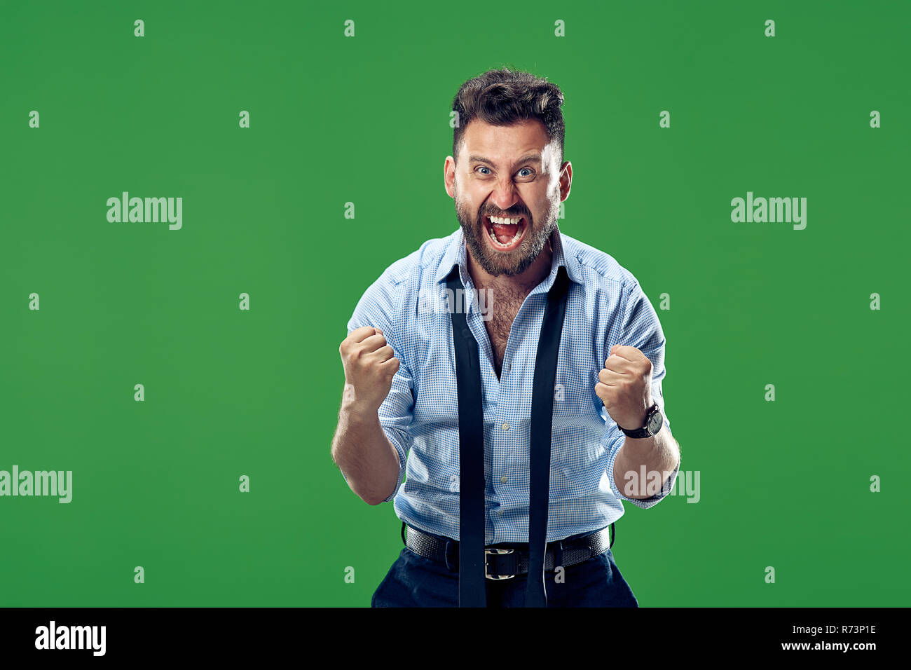 Winning success man happy ecstatic celebrating being a winner. Dynamic ...