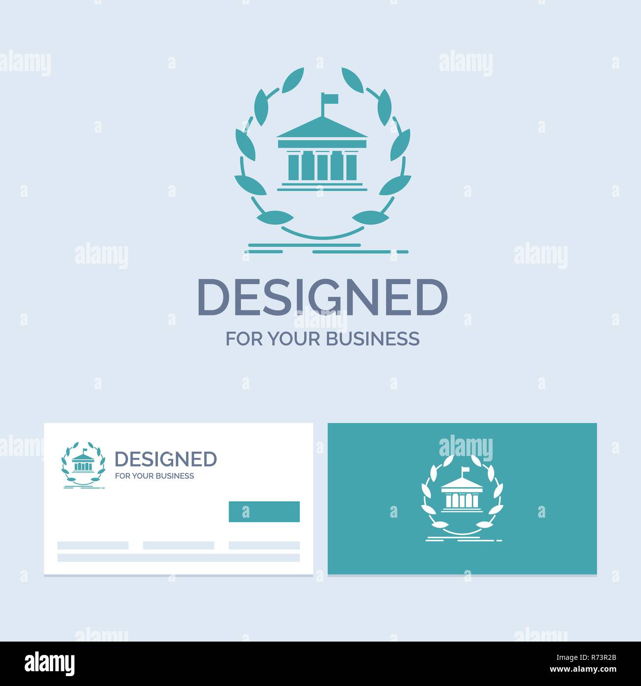 bank, banking, online, university, building, education Business Logo ...