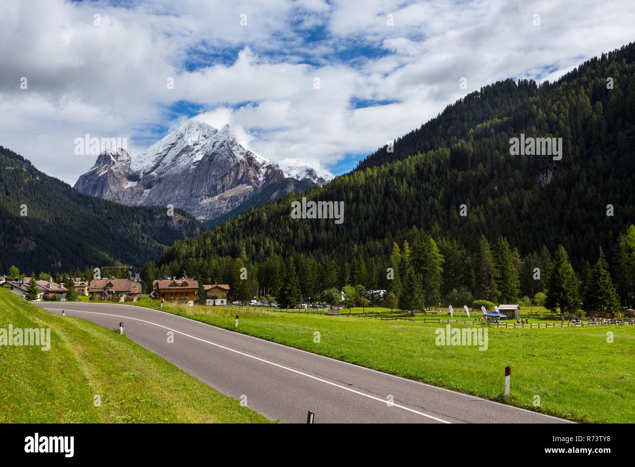 Canazei village hi-res stock photography and images - Alamy