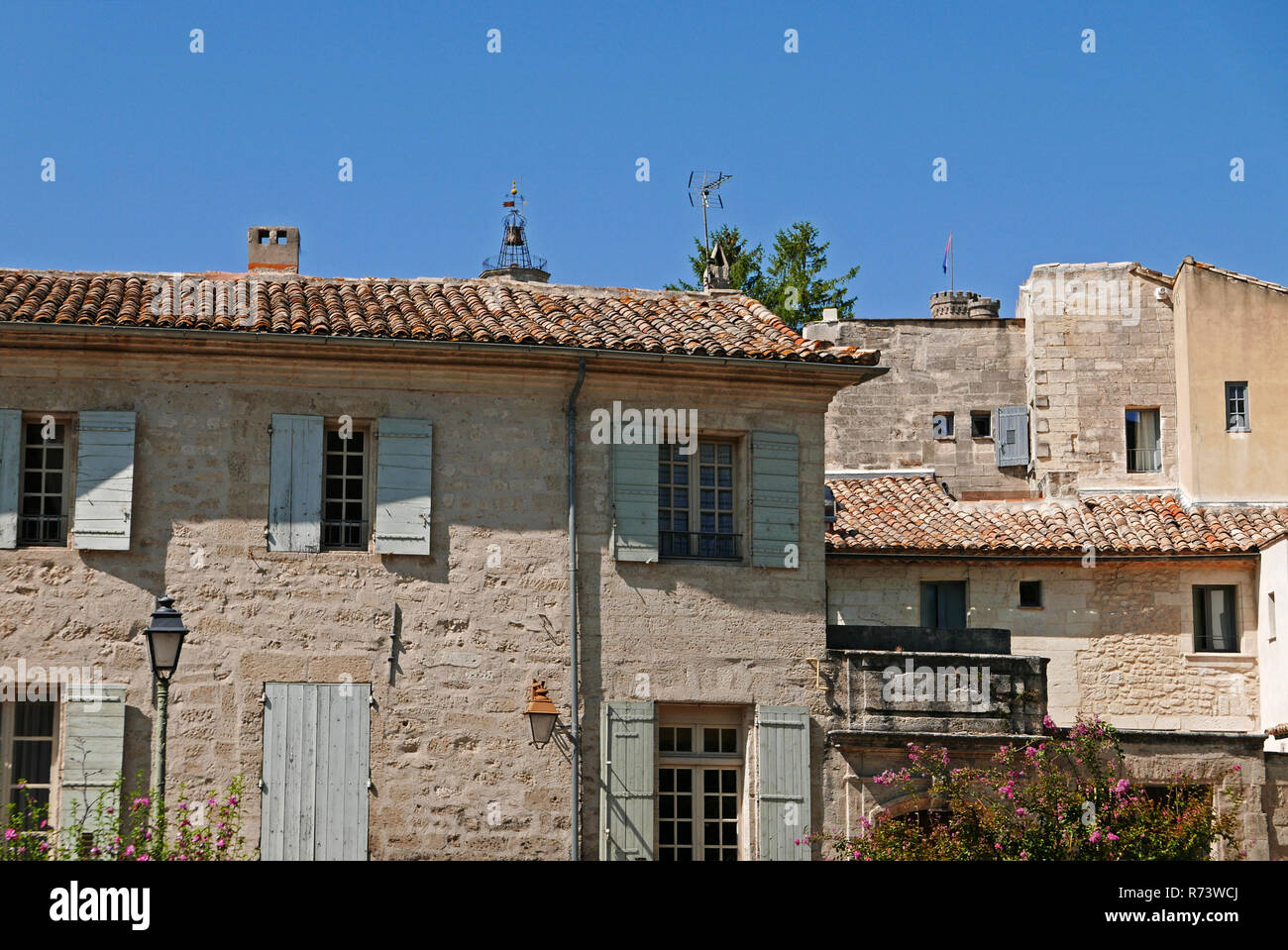 Palace of the duche in uzes hi-res stock photography and images - Alamy