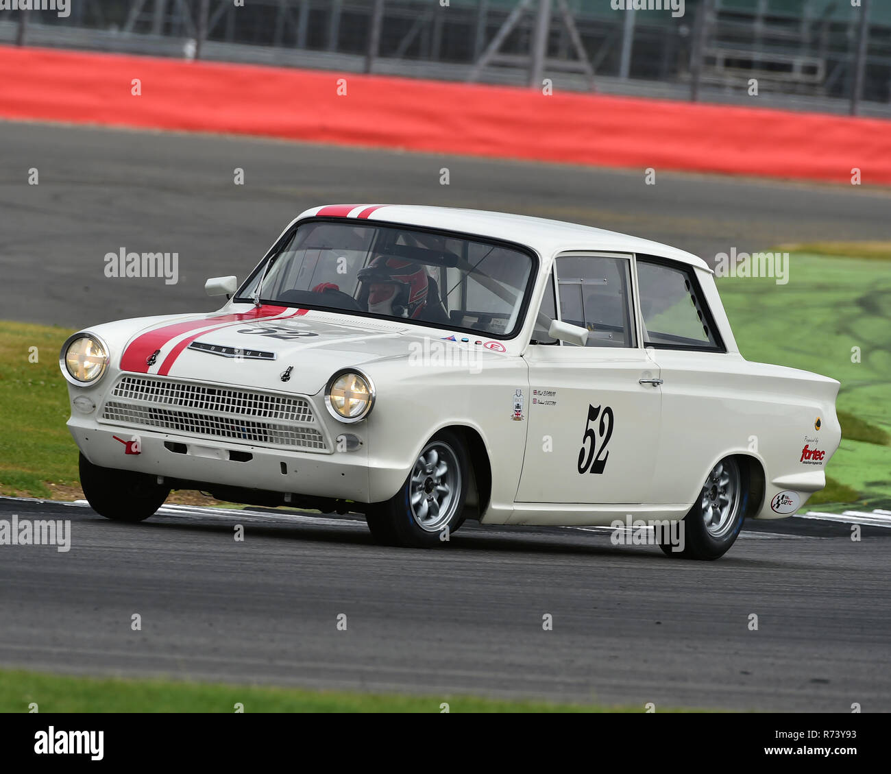 Neil Brown, Richard Dutton, Ford Lotus Cortina, John Fitzpatrick Trophy ...