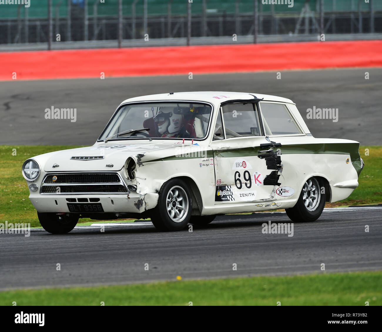 John Avill, Ross Hyett, Ford Lotus Cortina, just a small ding, John ...