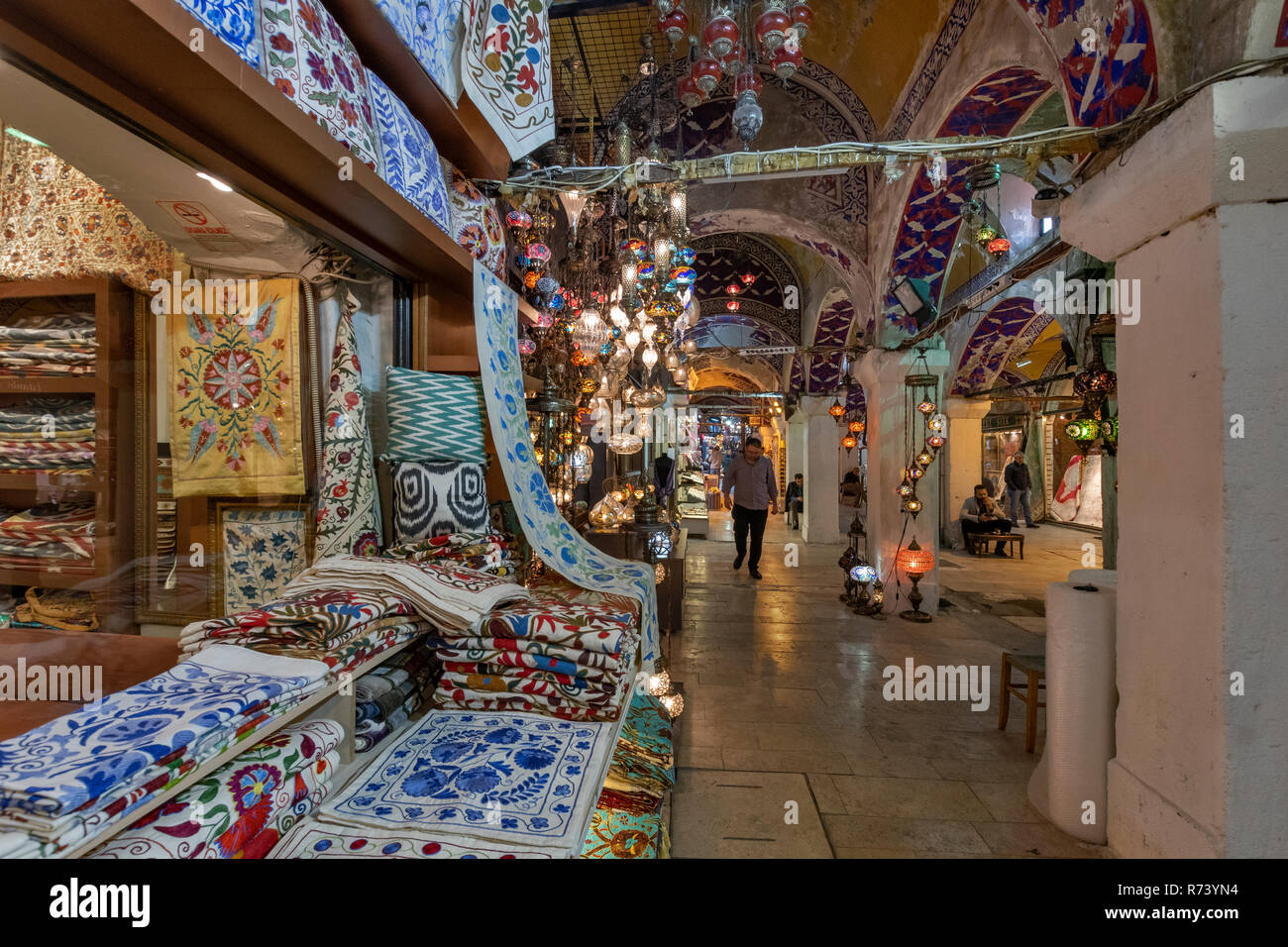 The Grand Bazaar (Covered Bazaar) in Fatih District of Istanbul,Turkey ...