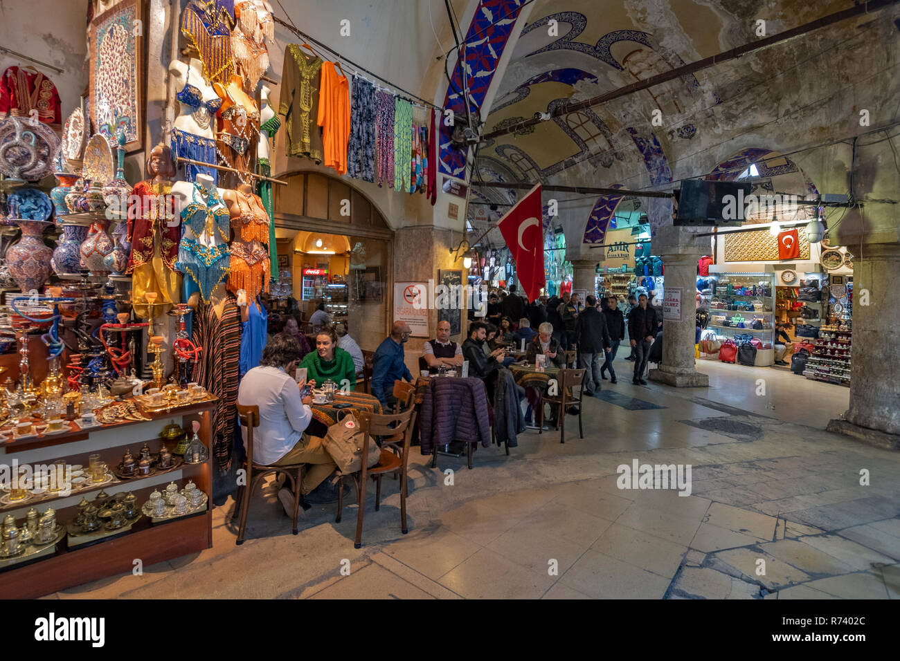 The Grand Bazaar (Covered Bazaar) in Fatih District of Istanbul,Turkey ...