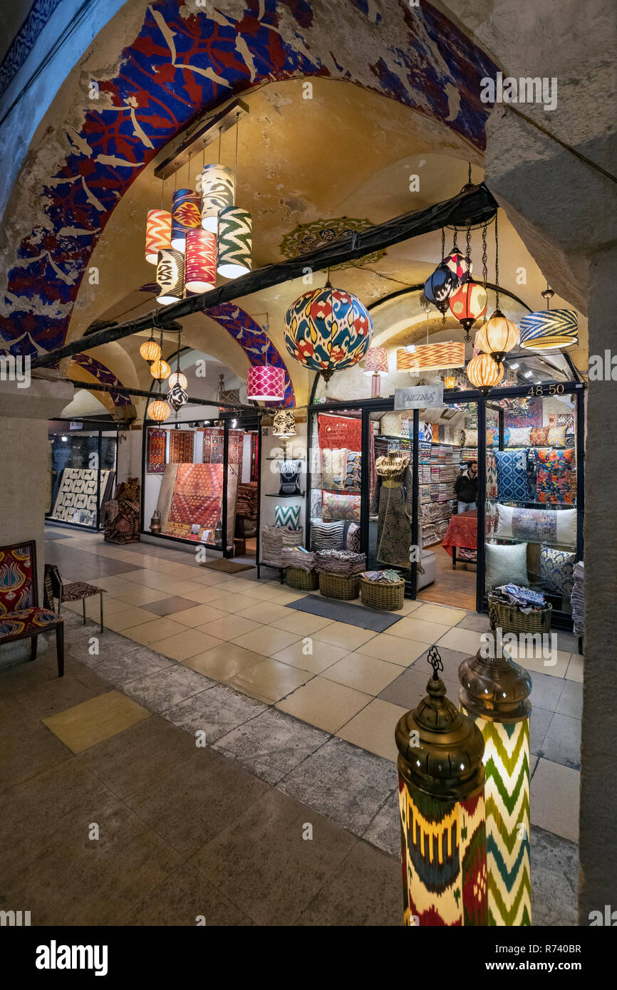 The Grand Bazaar (Covered Bazaar) in Fatih District of Istanbul,Turkey ...