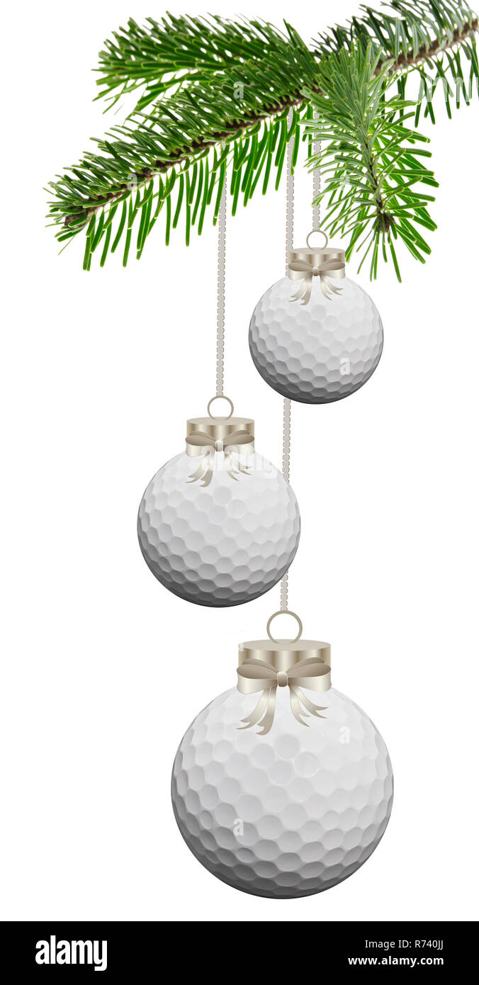 Golf christmas ball hi-res stock photography and images - Alamy