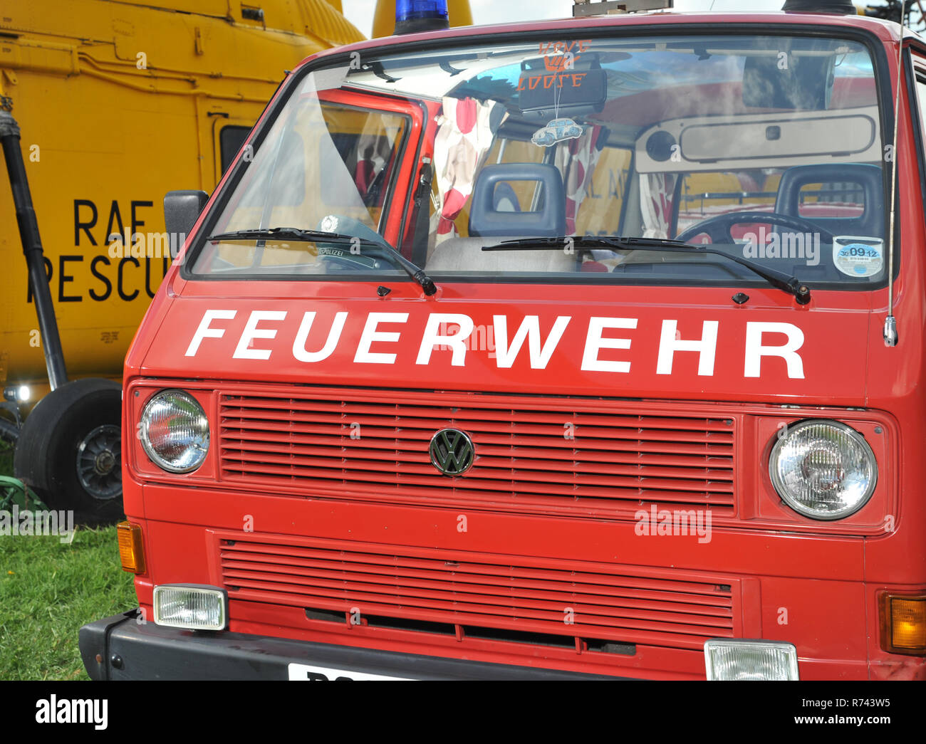 Volkswagen T25 Feuerwehr - German Fire department vehicle - converted ...