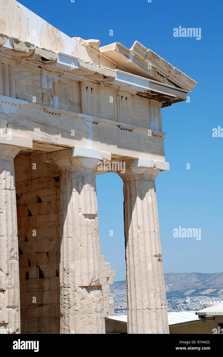 Acropolis of Athens - The Parthenon. The Parthenon is a former temple, on the Athenian Acropolis ...