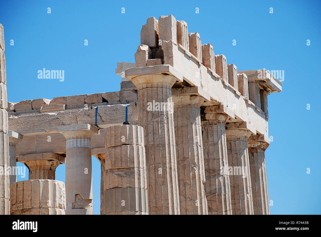 Acropolis of Athens - The Parthenon is a former temple, on the Athenian Acropolis, Greece ...