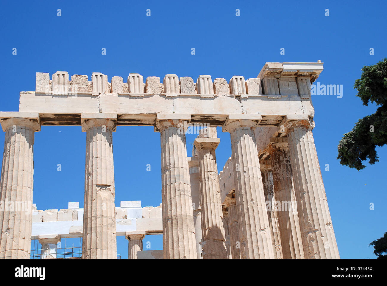 Acropolis of Athens - The Parthenon is a former temple, on the Athenian Acropolis, Greece ...