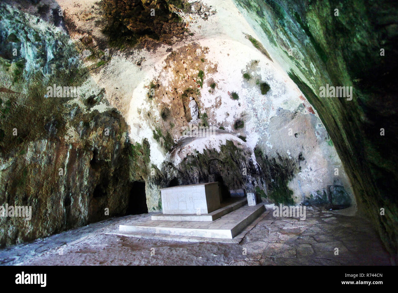 Saint Pierre Church in Antakya, Turkey. Cave, which was used by by the ...