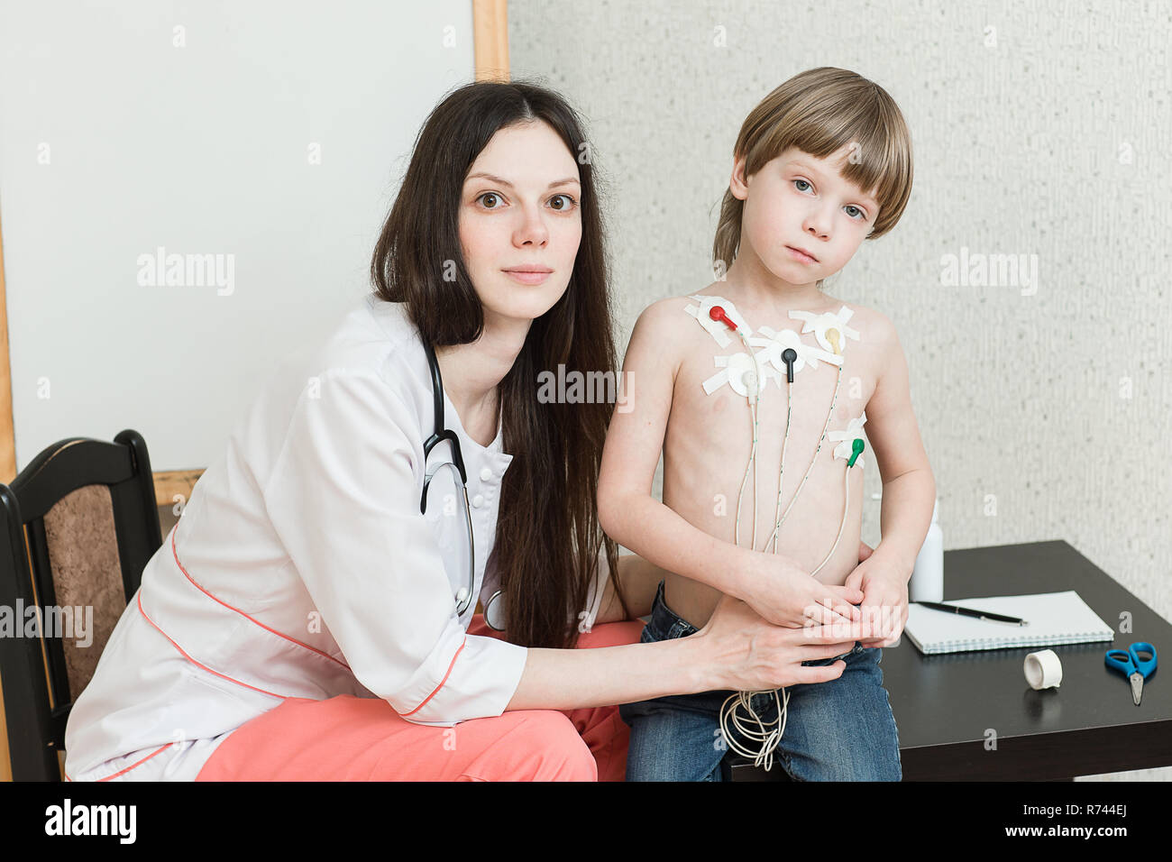 Holter Child High Resolution Stock Photography and Images - Alamy