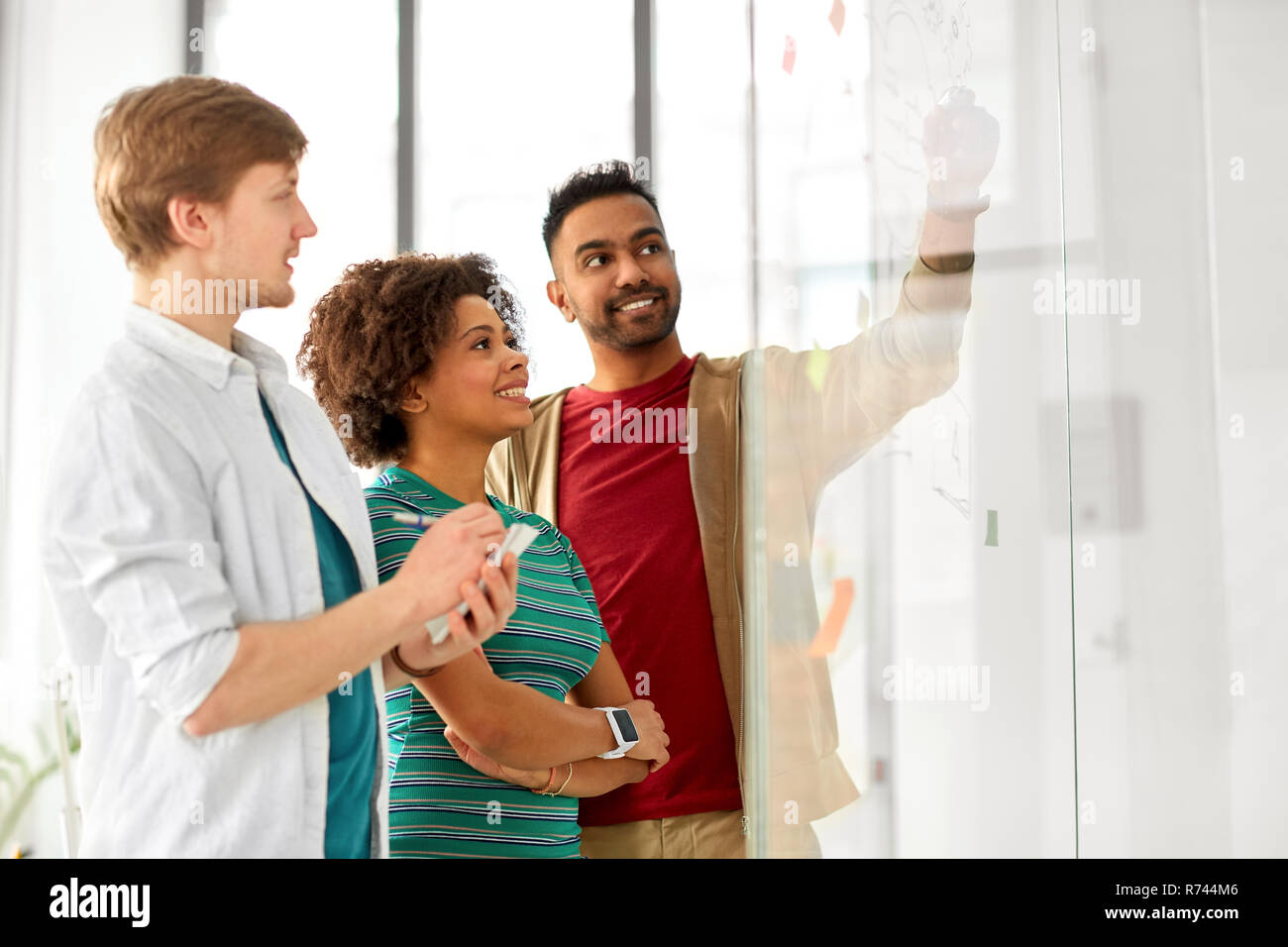 Office smart board hi-res stock photography and images - Alamy