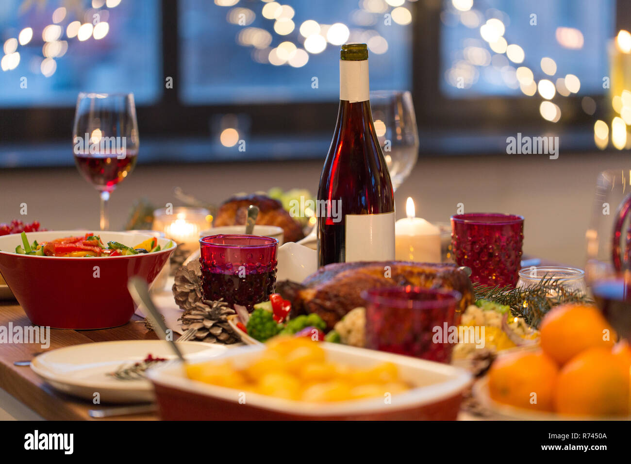Alcohol on table at home hi-res stock photography and images - Alamy