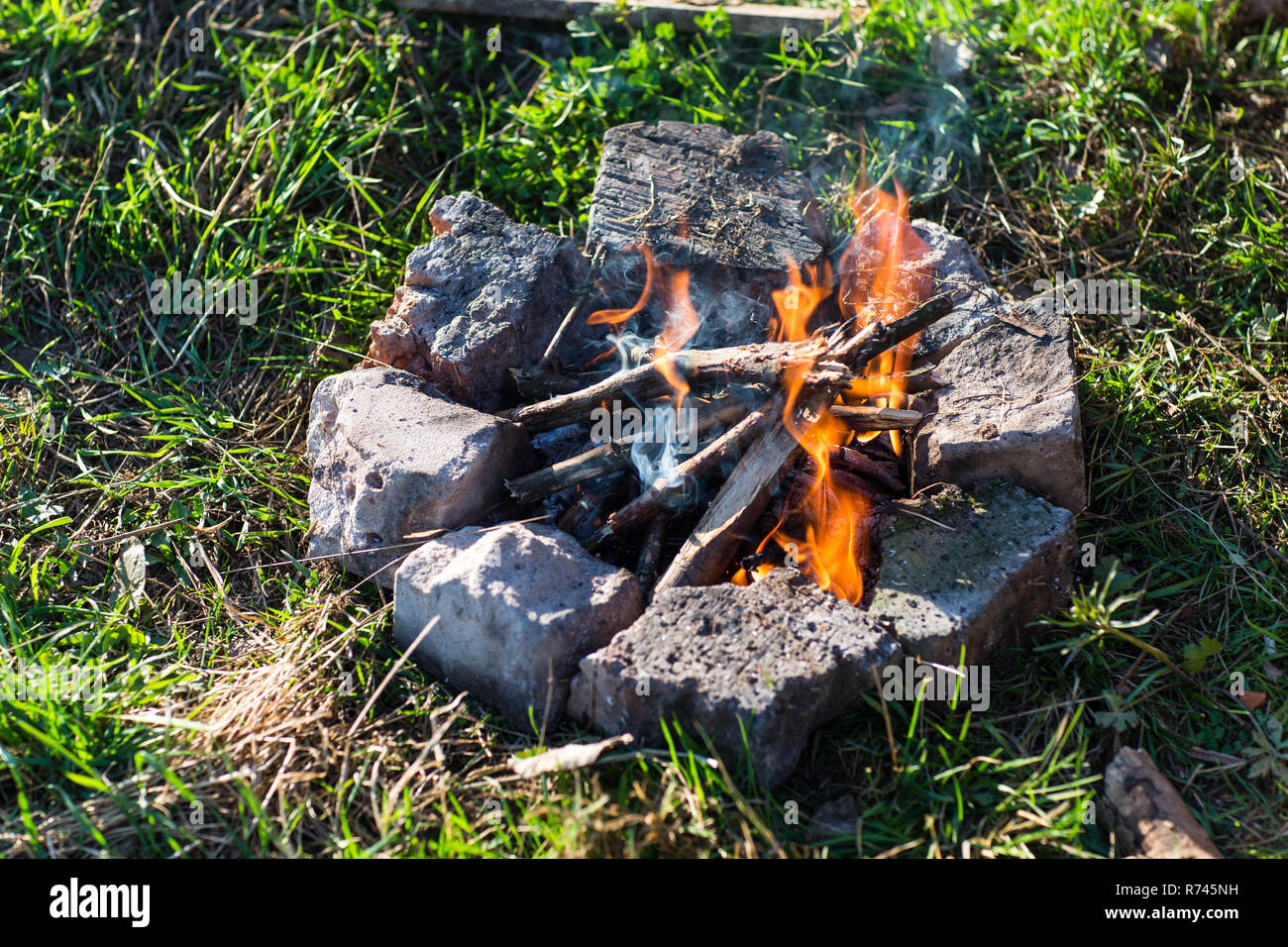 Exploding bricks hi-res stock photography and images - Alamy