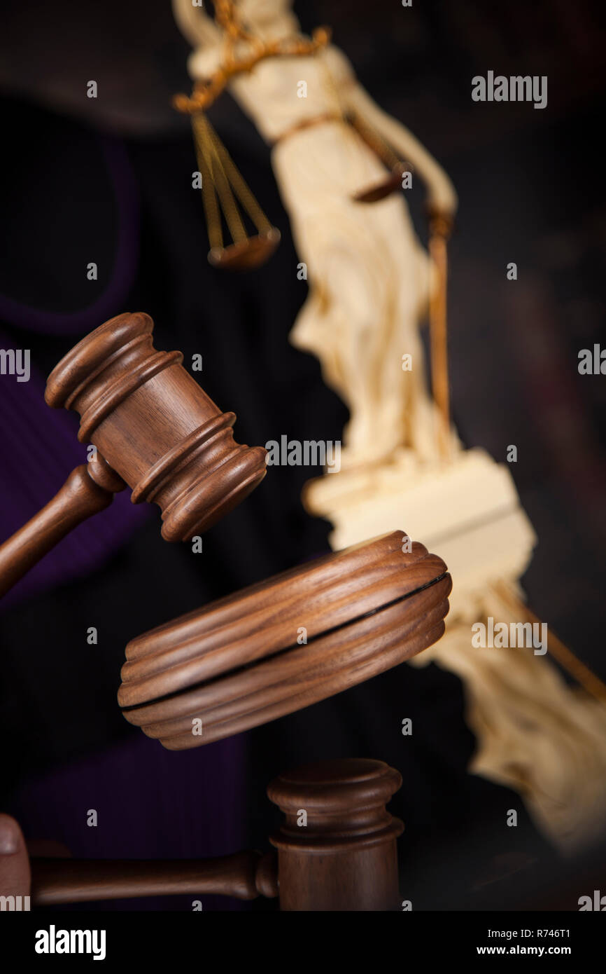 Court gavel,Law theme, mallet of Judge Stock Photo - Alamy
