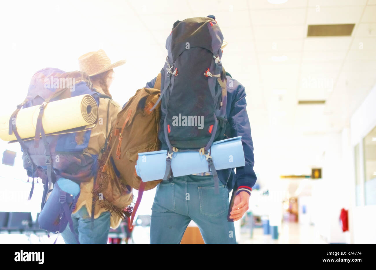 Woman sleeping rear view hi-res stock photography and images - Alamy