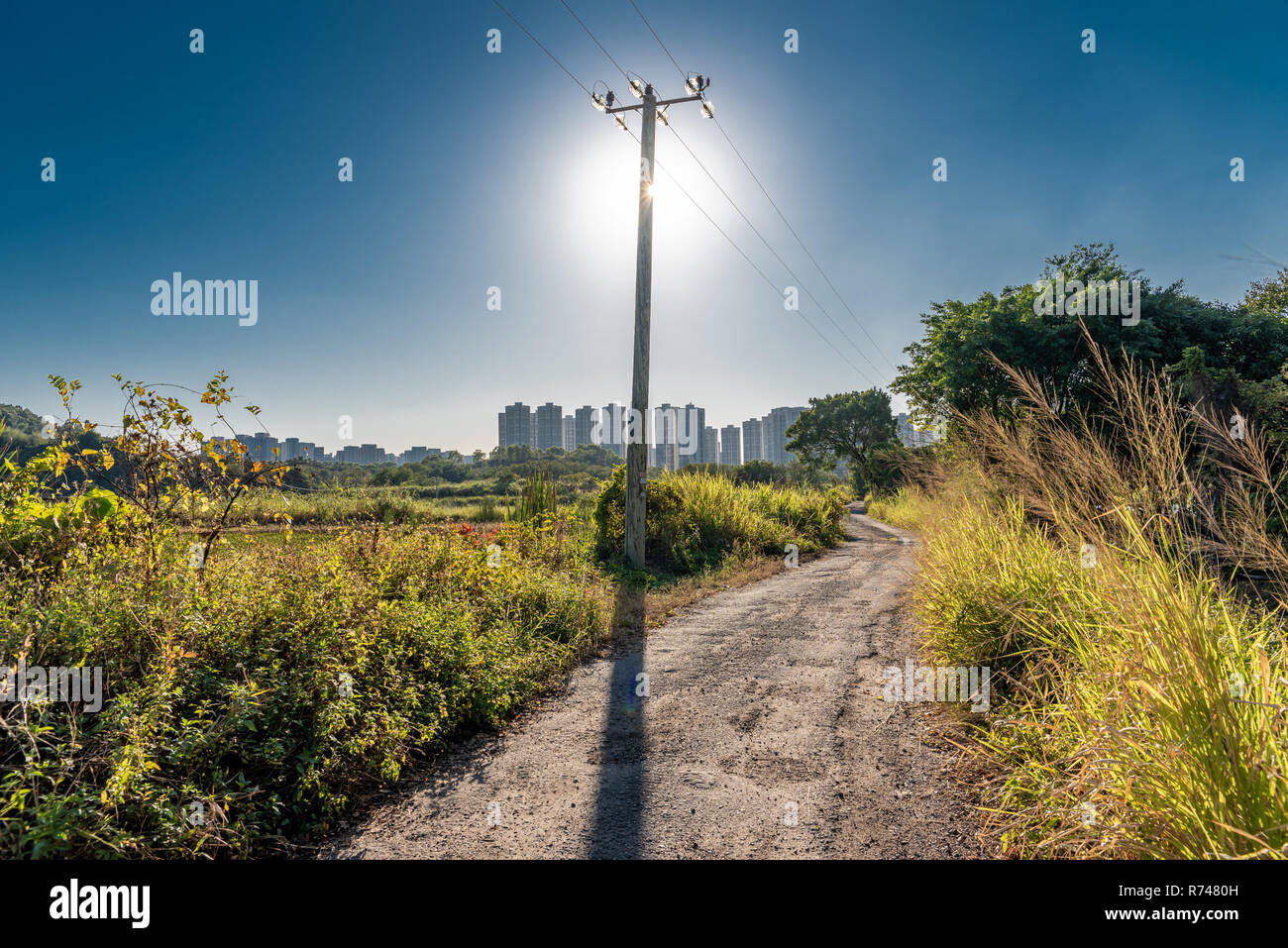 The rural villages in countryside of Hong Kong Stock Photo - Alamy