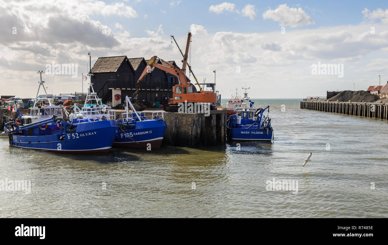 Whitstable fishing boats hi-res stock photography and images - Alamy