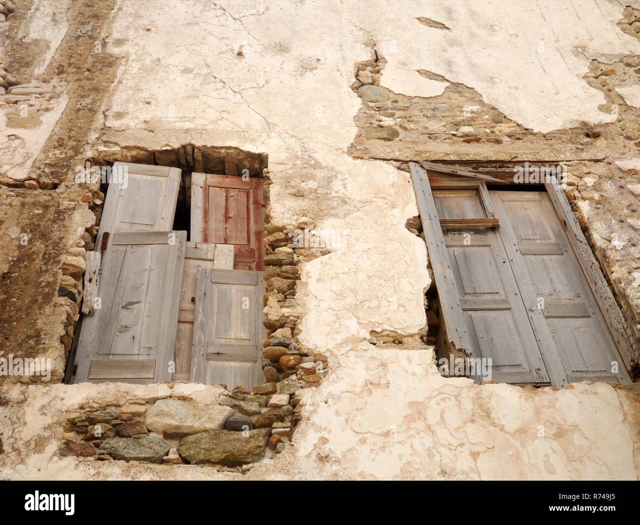 Streets of Ancient Town Naxos Architecture, Naxos Island, Greece Stock ...