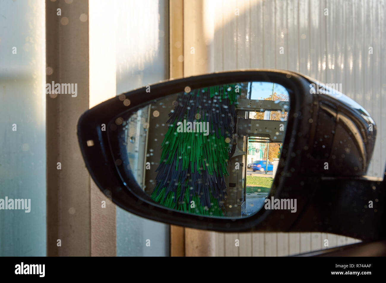 Inside a car wash hi-res stock photography and images - Alamy