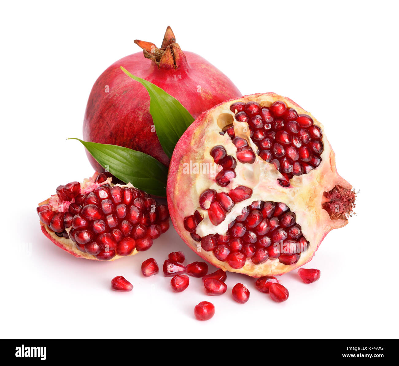 Pomegranate backgrounds Cut Out Stock Images & Pictures - Alamy