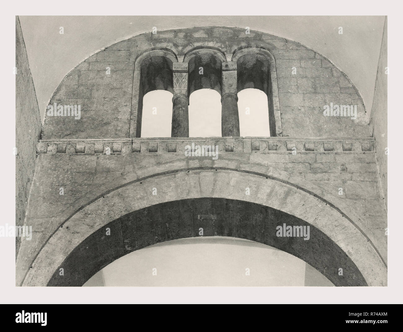 Two story loggia modern presbytery fresco hi-res stock photography and ...