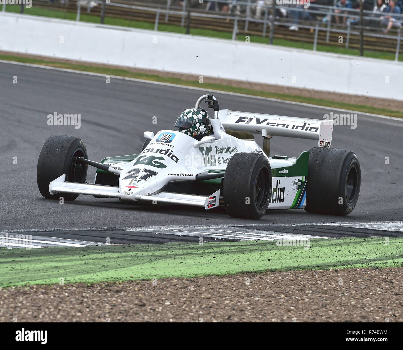 Mike Wrigley, Williams FW07D, FIA, Masters Historic Formula One ...