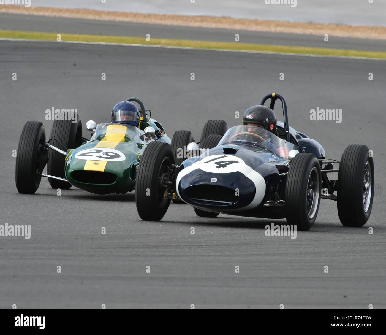 Richard Wilson, Cooper T51, Nick Fennell, Lotus 25, Maserati Trophy for ...