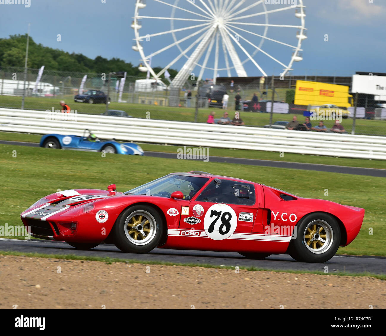 Charlie Birkett, Ford GT40, Can-Am Interserie Challenge, Silverstone ...