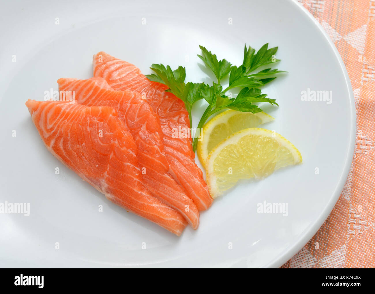 Close up side view salmon trout hi-res stock photography and images - Alamy