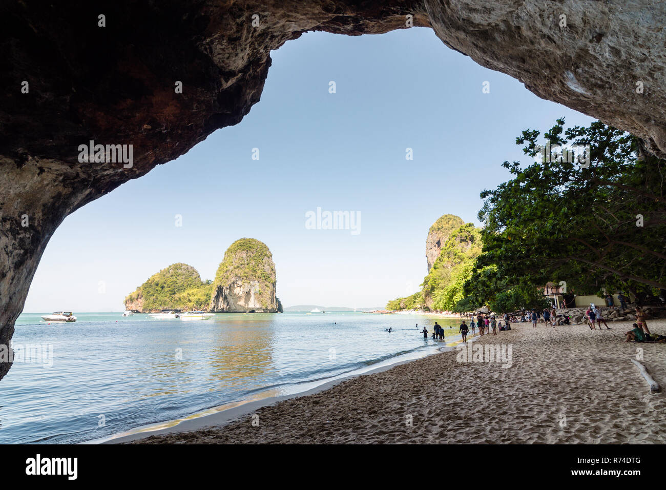 Railay beach view hi-res stock photography and images - Alamy