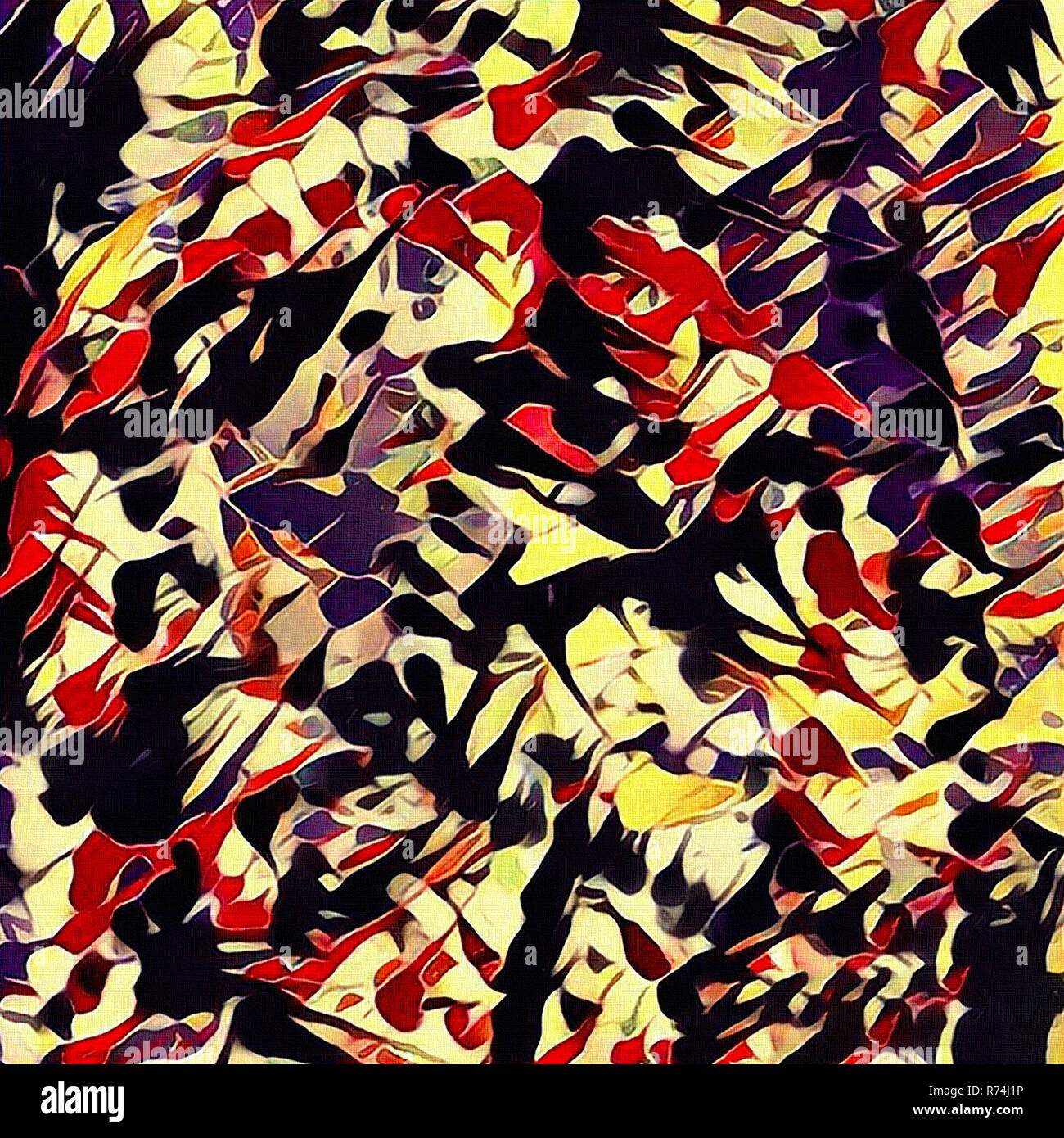 Abstract painting. Brush strokes Stock Photo - Alamy