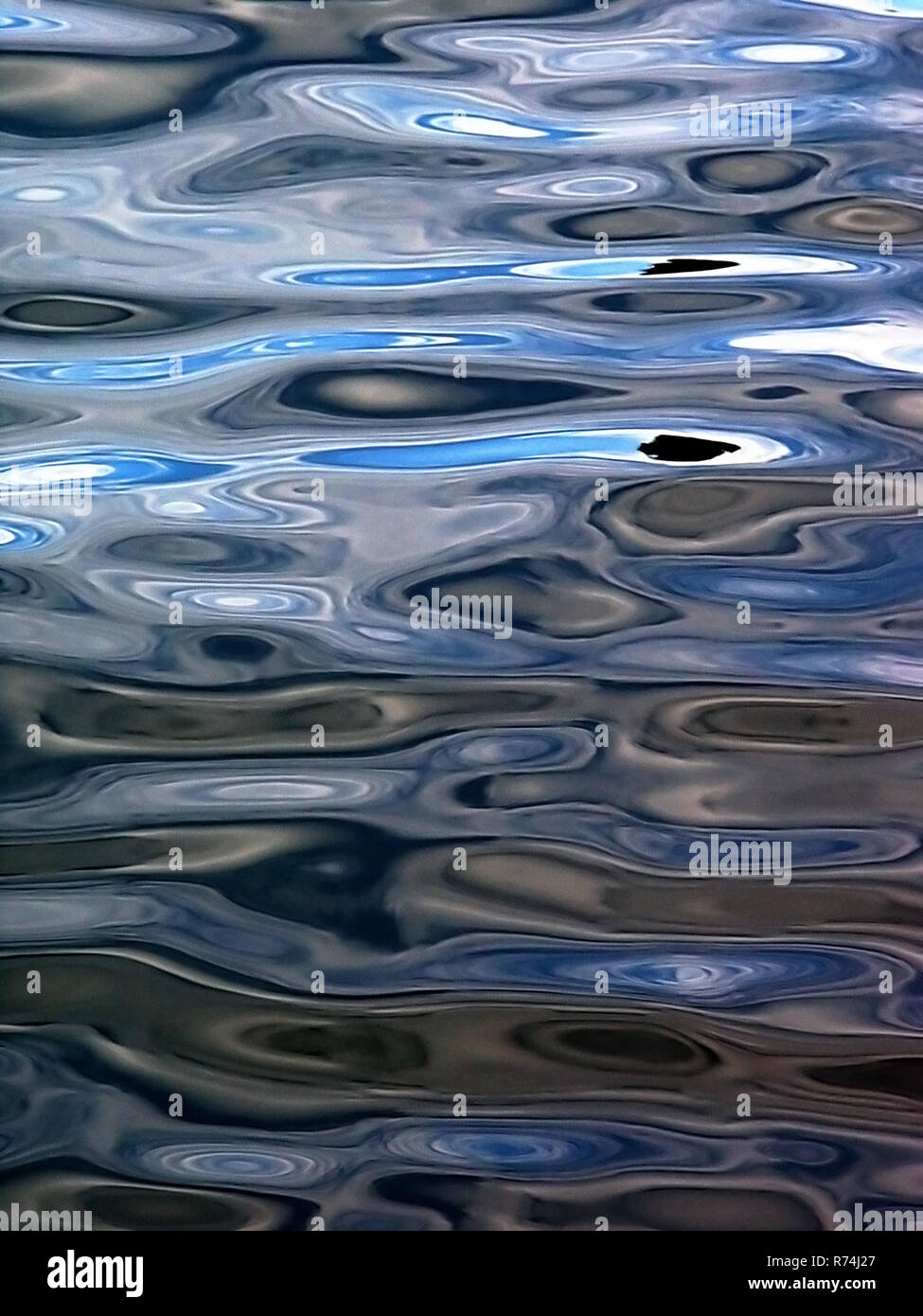 Water surface ripples Stock Photo - Alamy