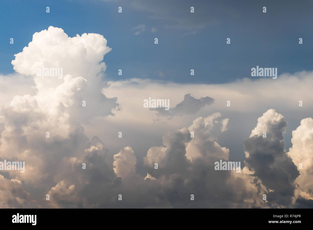 Clouds in sky before rain Stock Photo - Alamy