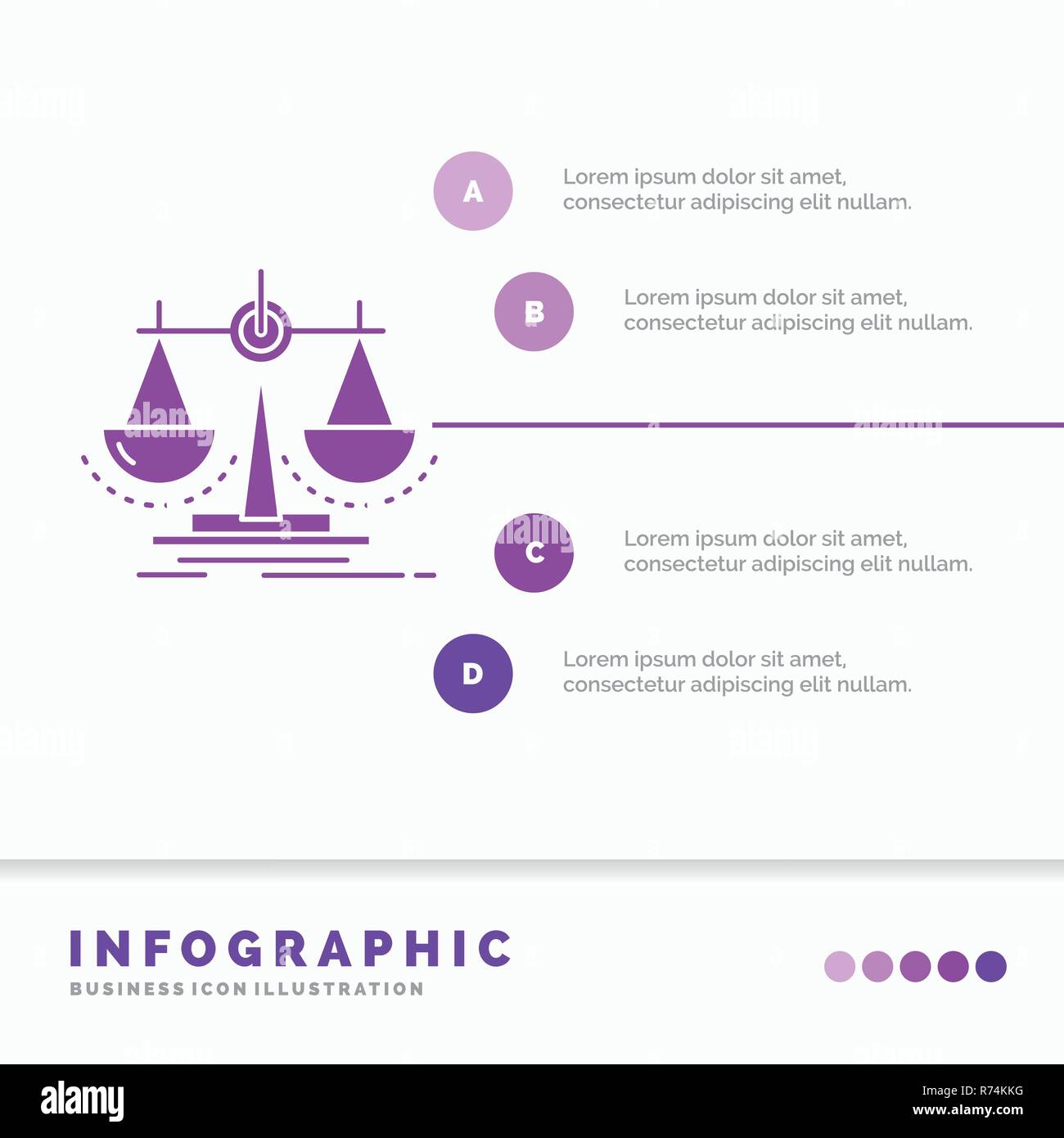 Balance, decision, justice, law, scale Infographics Template for ...