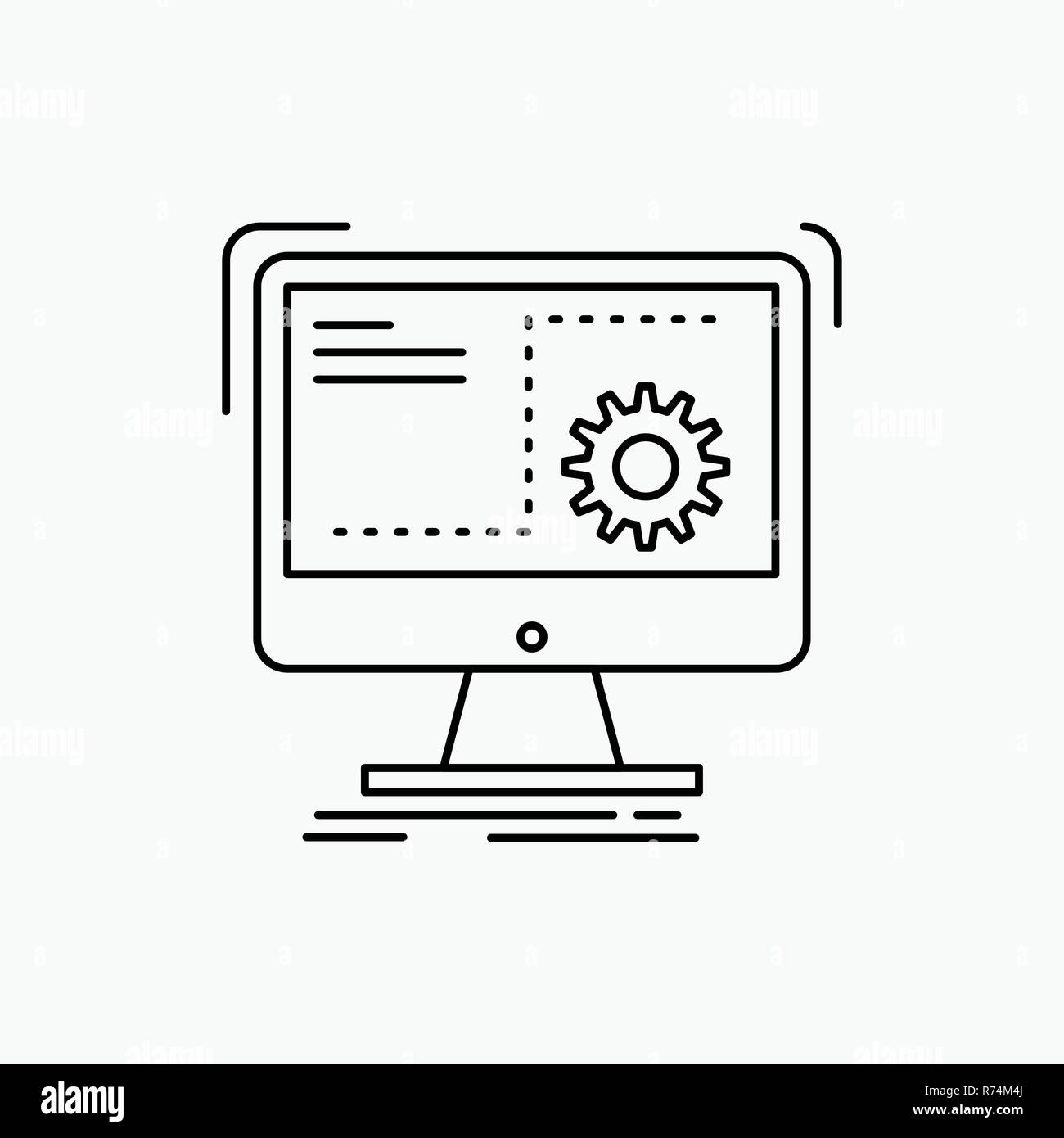 Line function Stock Vector Images - Alamy