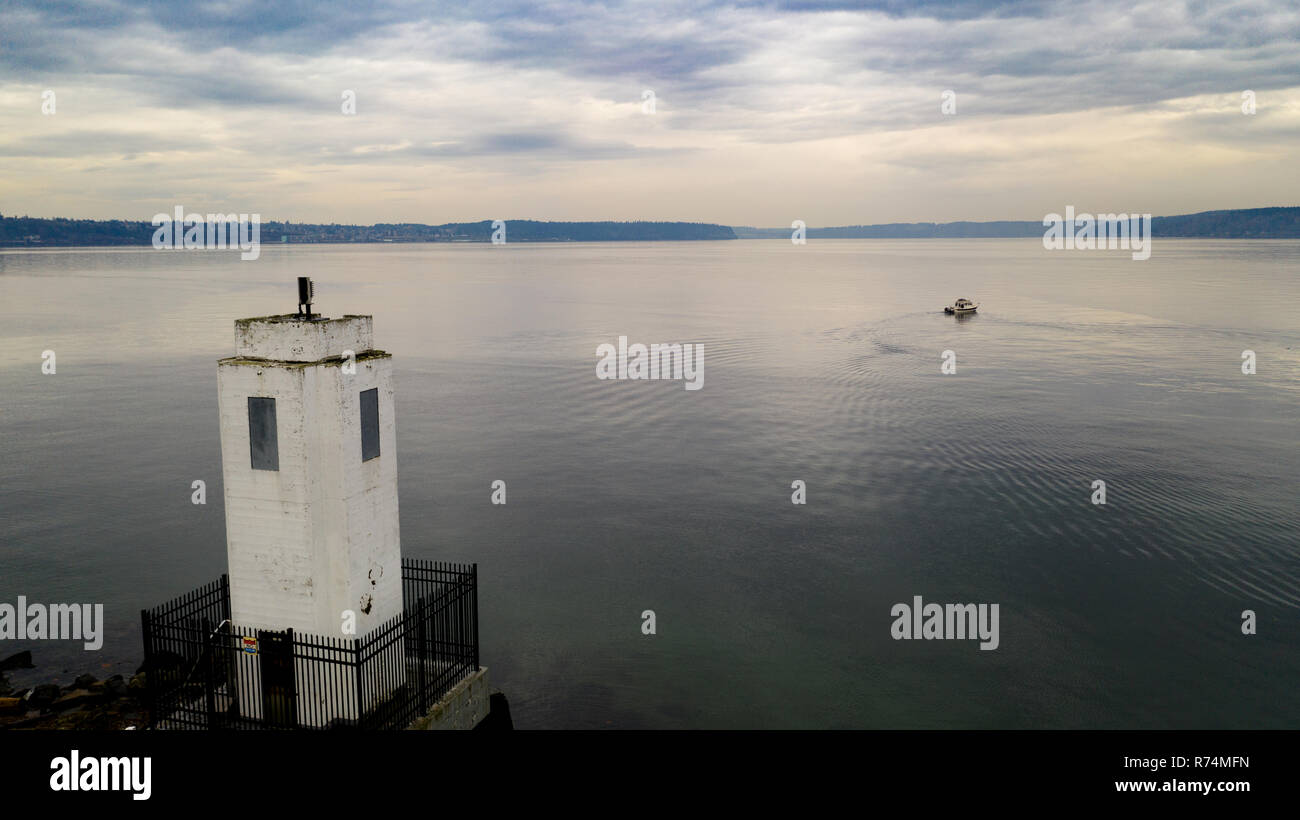 Puget sound aerial hi-res stock photography and images - Alamy