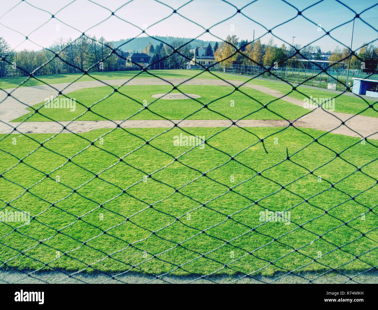 Baseball net stadium hi-res stock photography and images - Alamy
