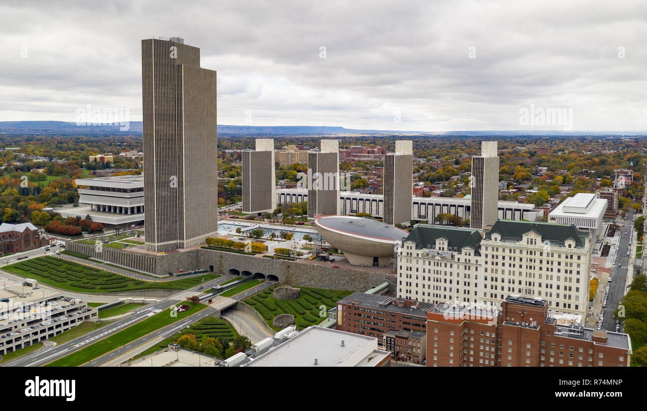 Albany aerial hi-res stock photography and images - Alamy