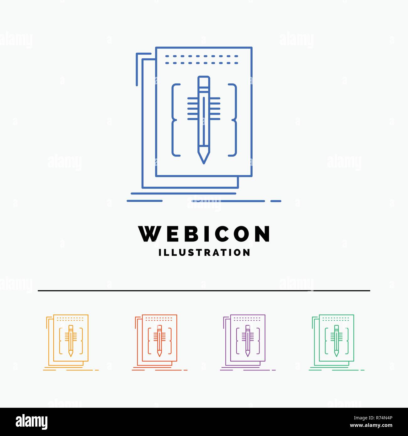 Fully responsive web design icon hi-res stock photography and images - Alamy