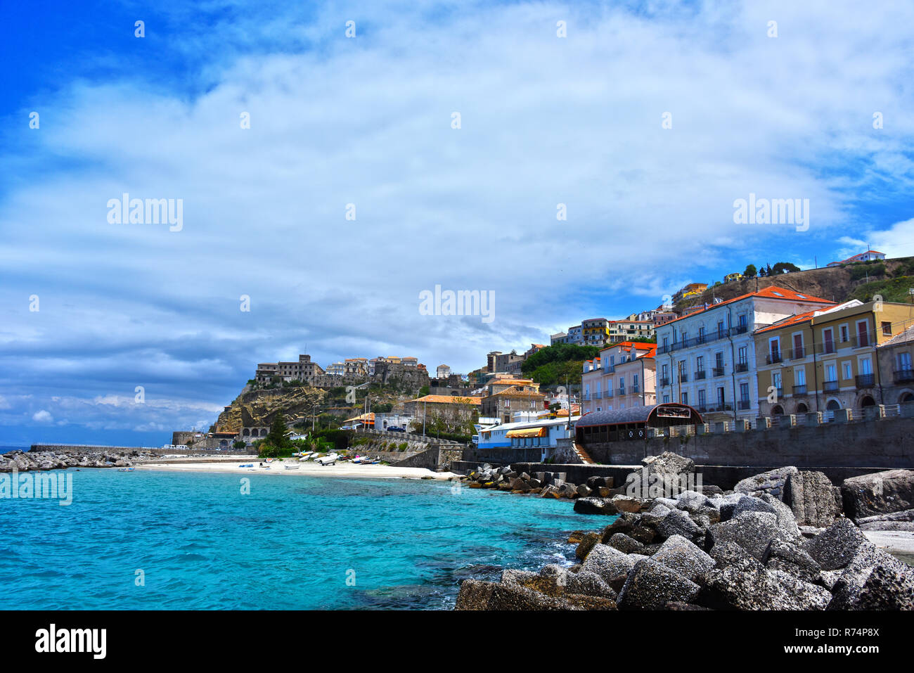 The city of Pizzo Calabro, Calabria, Italy Stock Photo - Alamy