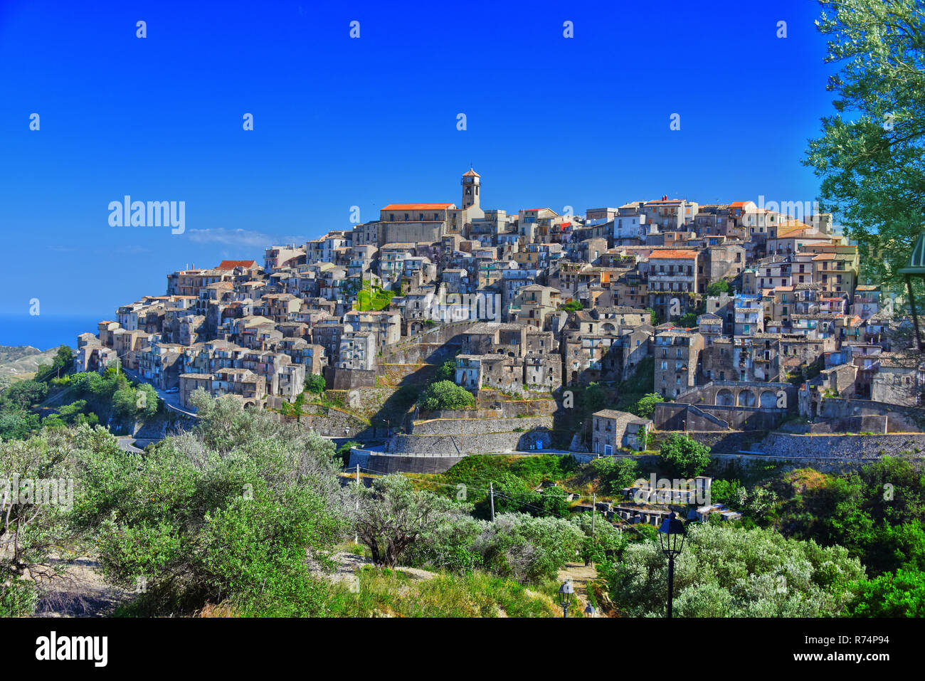 The village of Badolato, Calabria, Italy Stock Photo - Alamy