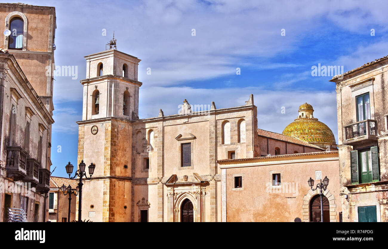 Architecture of Santa Severina in the Province of Croton, Italy Stock ...